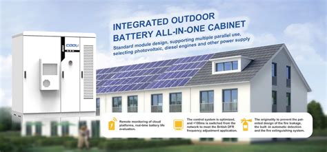 Съхранение на слънчева батерия с всичко в един шкаф Фабрика за литиеви батерии Cooli