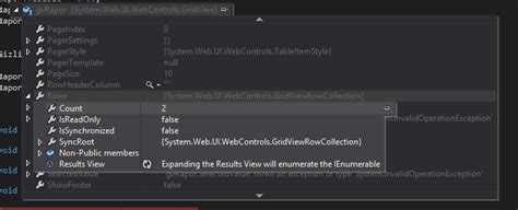 C Display Gridview Cell Value Through Intellisense Stack Overflow