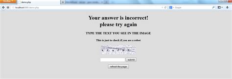 Simple Captchas With PHP And GD SitePoint