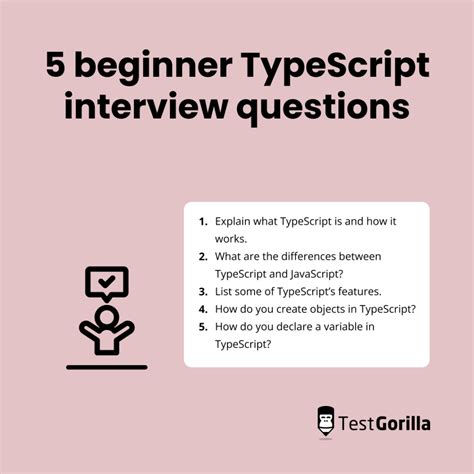 56 Typescript Interview Questions To Ask Software Developers Tg