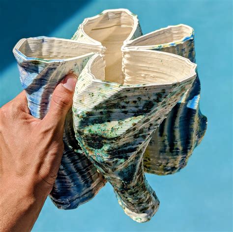 Mandelbrot Derived 3d Design And 3d Printed In Clay Rmandelbrot