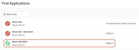 Configuring Sso In Onelogin Sauce Labs Documentation