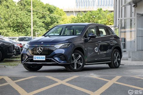 【奔驰eqe Suv350 4matic 先锋版侧前45度车头向左水平图片 汽车图片大全】 易车