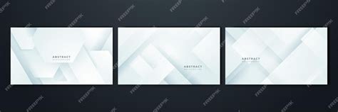 Premium Vector Abstract White Geometric Shape With Futuristic Concept Background White Texture