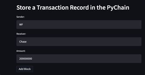 GitHub Automatefinance Pychain Blockchain Custom Blockchain With PyChain Library