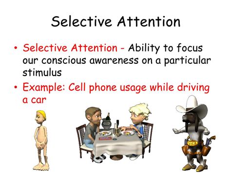 Selective Attention Example