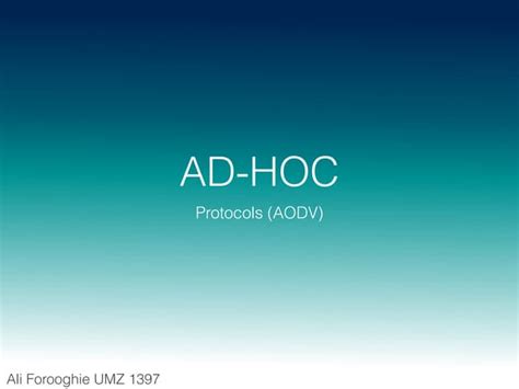 Classification Of Routing Protocols Pptx