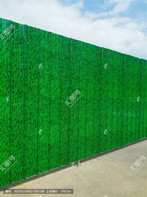 彩钢瓦围挡 工程建设 建筑摄影 摄影素材 汇图网www huitu