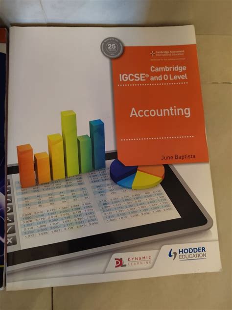 Cambridge Igcse And O Level Accounting By June Baptista Hodder Education Hobbies And Toys Books