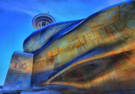 Вне законов классической архитектуры Experience Music Project от Фрэнка Гери — Project Bauhaus