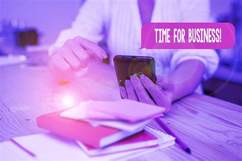 Word Writing Text Time For Business Business Concept For Fulfil Transactions Within Period