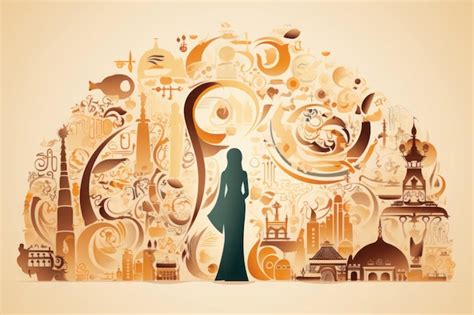 Premium Ai Image Arabic Language Unity Arabic Language Day