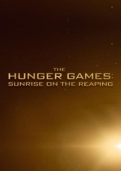 Sunrise On The Reaping Fan Casting On Mycast