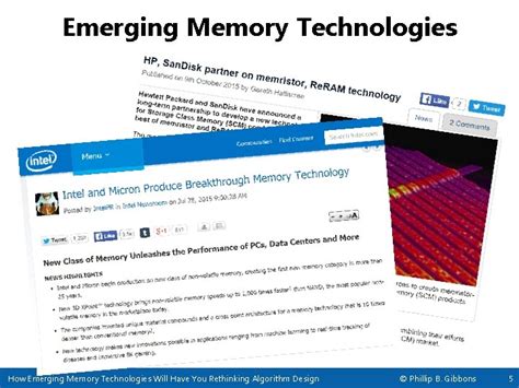 How Emerging Memory Technologies Will Have You Rethinking