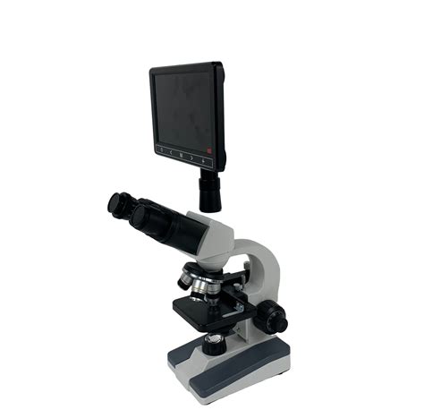 Lab Microscope Screen Microscope Xsp 116sm 7inch Screen Microscope