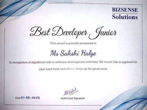 Sakshi Halge On Linkedin Gratitude Team Developer Careergrowth