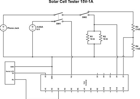 Arduino Solar Cell Tester Assessing Solar Panel Performance