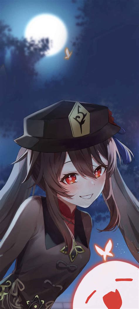 原神可爱胡桃全屏壁纸图片 壁纸高清