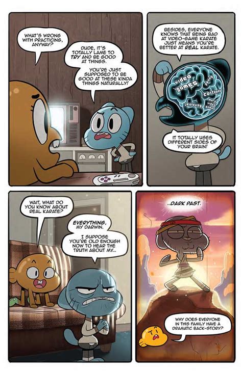 SNEAK PEEK The Amazing World Of Gumball Major Spoilers Comic Book Reviews News