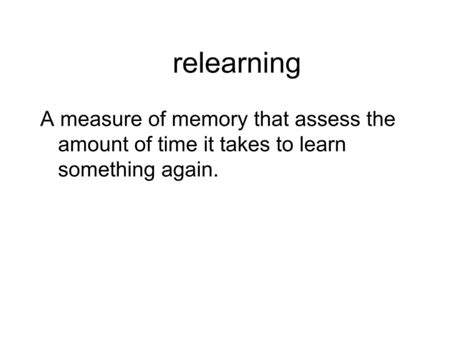 memory lecture slides ppt