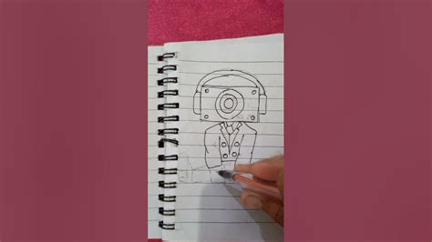 Como Dibujar A Un Speakerman Chibi Youtube