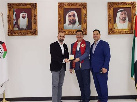 Omar Hamad On Linkedin Proud To Be Awarded The Gold Medal Of The American University In The