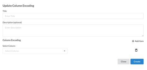Update Column Encoding Xceed Analytics Documentation