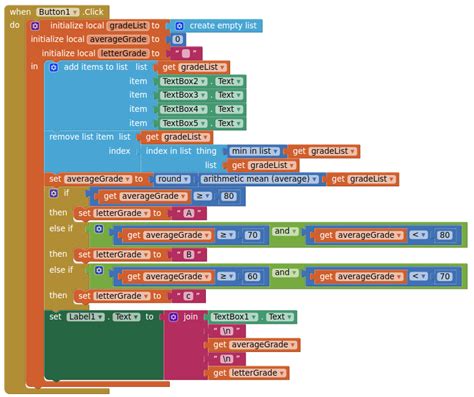 I Need Help Calculating A Final Average Mit App Inventor Help Mit