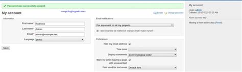How To Install Redmine On Ubuntu 2004 Linux Computingforgeeks