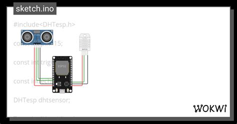 distance wokwi esp32 stm32 arduino simulator
