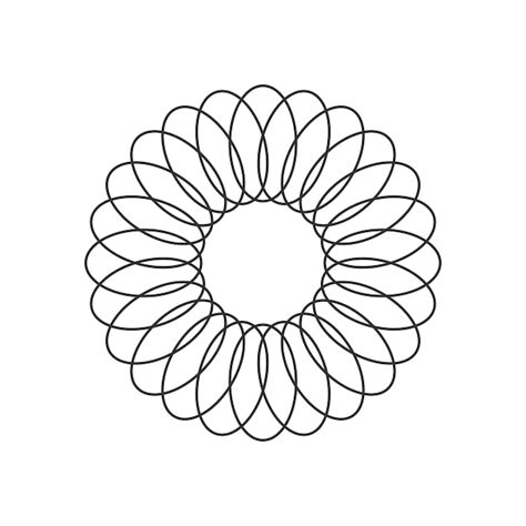 Premium Vector Circle Geometric Design Geometric Ornament