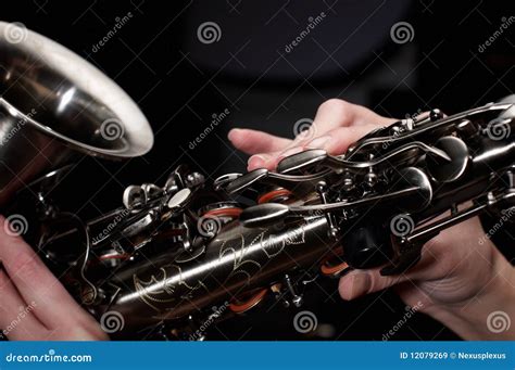 Buttons Of Saxophone Stock Image Image Of Musical Popular 12079269