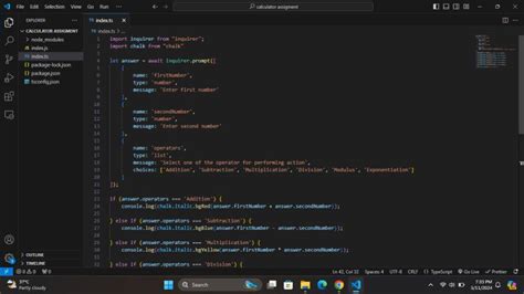 Abu Huraira Arain On Linkedin Typescript Inquirer Chalk Commond