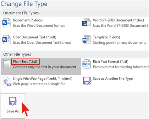 how to convert docx to txt in word 2019 my microsoft office tips