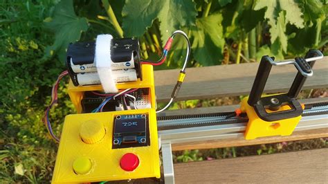 아두이노아 스텝모터로 카메라 슬라이더 만들기 Youtube