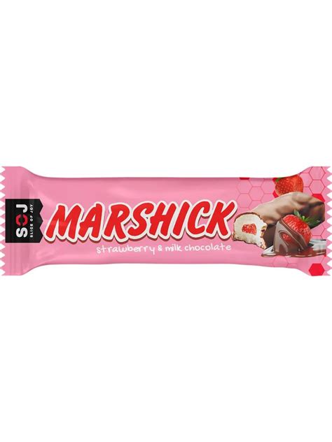 Батончик Soj Marshmallow с клубничной начинкой в молочном купить на Ozon по низкой цене 1644822780