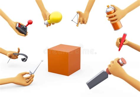 Concept Of Creating Hamburger In Layers 3d Render Illustration On White