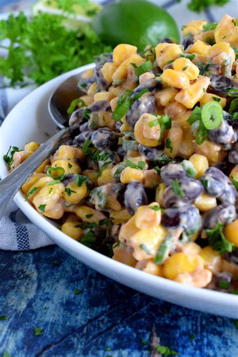 Mexican Corn And Black Bean Salad Lord Byrons Kitchen Black Bean