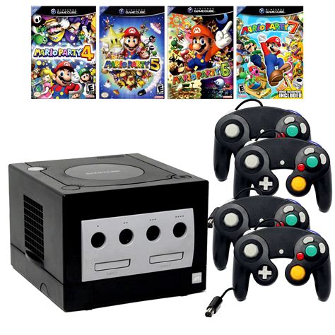 Nintendo Gamecube Console Mario Party Bundle Retro Vgames