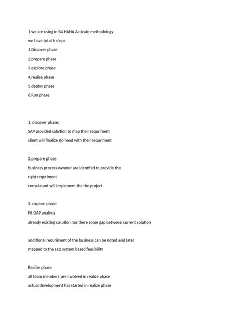 Activate Methodology Pdf