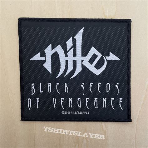 Nile Nile Black Seeds Of Vengeance Patch 2001 Patch ForbiddenFruit S TShirtSlayer