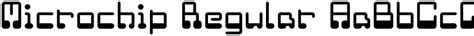 Microchip Font Download Free For Desktop And Webfont