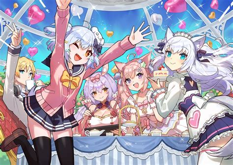 Saitou Naoki Himesaki Yuzuru Inari Iroha Inuyama Tamaki Noripro Character Request Tagme