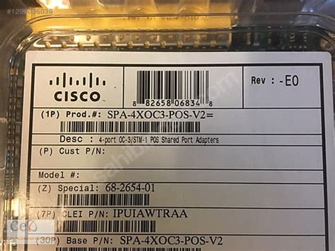 Cisco SPA XOC POS V Cisco Port OC c STM POS SPA Router ilanları uygun fiyatlarıyla