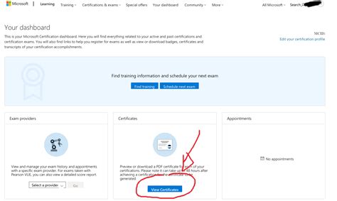 Cannot Access Certificate Or Badges On Dashboard Training Certification And Program Support
