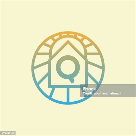 부동산 초기 편지 Q 아이콘 디자인 개념에 대한 스톡 벡터 아트 및 기타 이미지 개념 건설 산업 건축 Istock