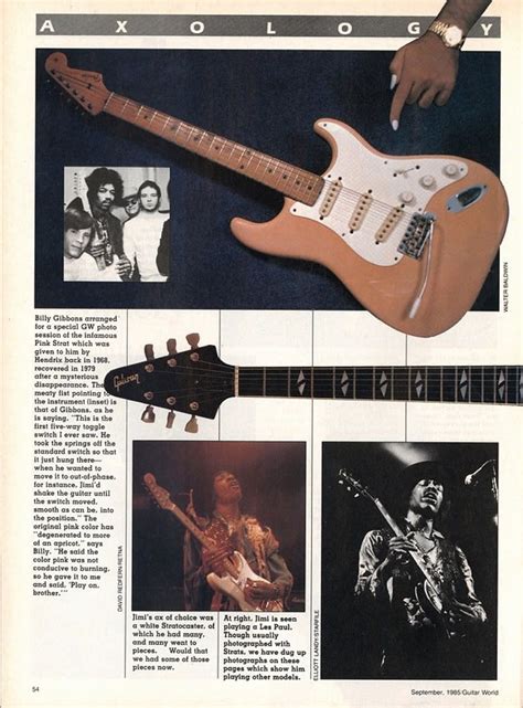 Billy Gibbons And Jimi Hendrix The Gear Page