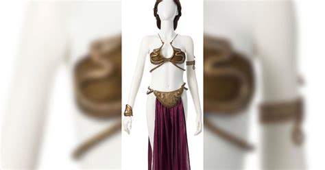Princess Leia Bikini Costume From Set Of Star Wars Sells At Dallas