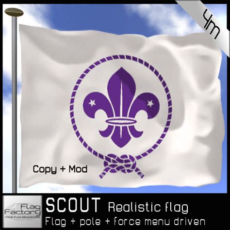 Second Life Marketplace Scout Flag Copy Mod