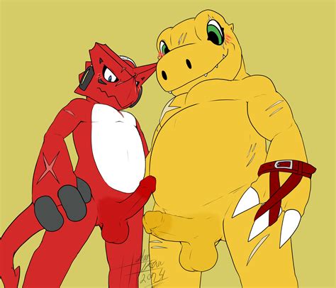 Post 6469516 Agumon Digimon Heibanhikaru Shoutmon